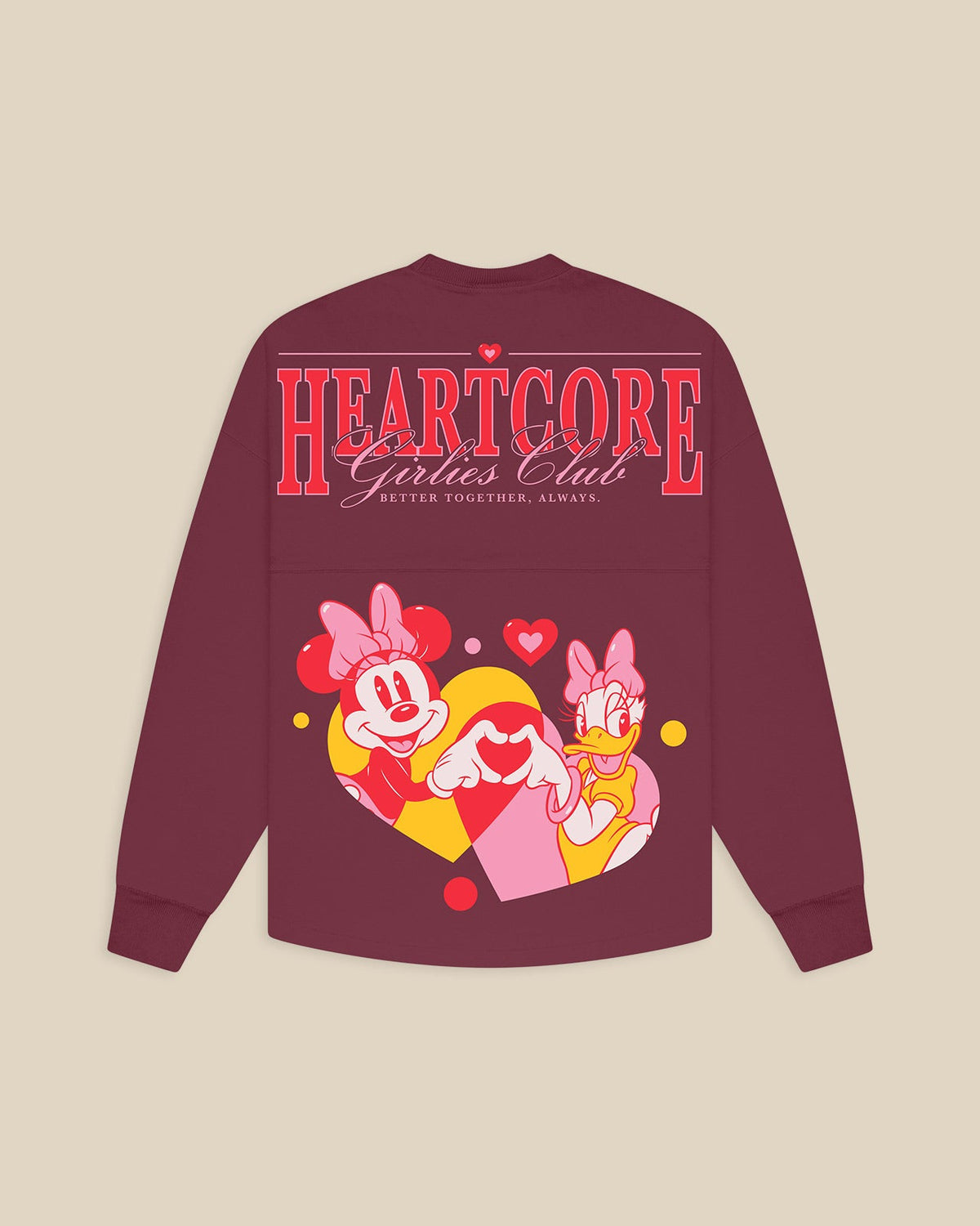 Disney's Minnie Mouse & Daisy Duck Heartcore Girls Club Spirit Jersey®