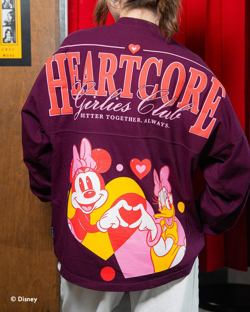 Disney's Minnie Mouse & Daisy Duck Heartcore Girls Club Spirit Jersey®