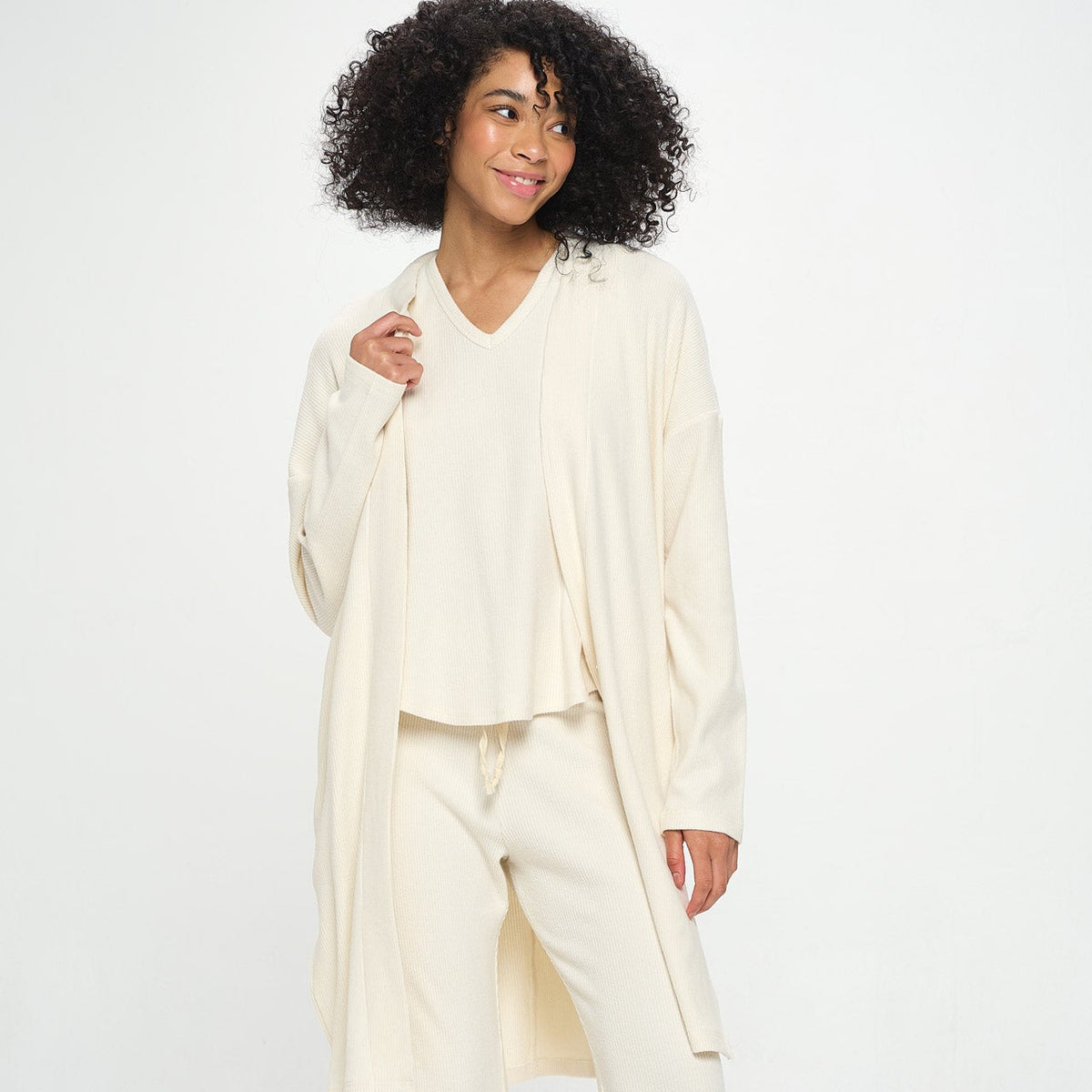 Luxe Brushed Rib Duster – Spirit Jersey®