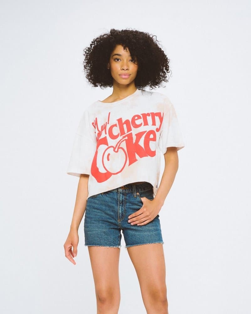 cherry Coke Vintage Cropped Short Sleeve Spirit Jersey®